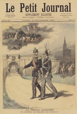 La Triplice Alleanza | after Henri Meyer | Stampa d'arte