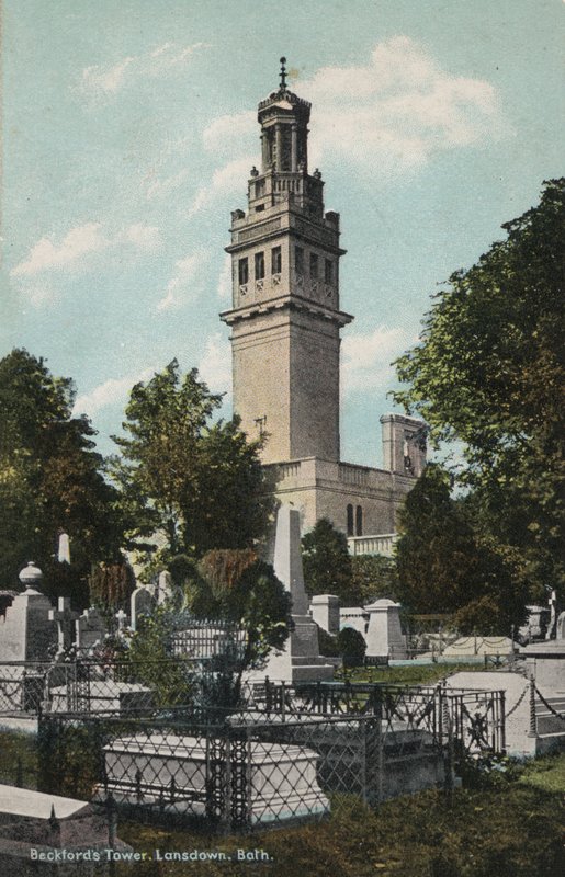 Torre di Beckford o Torre di Lansdown, Bath, Somerset (foto a colori)